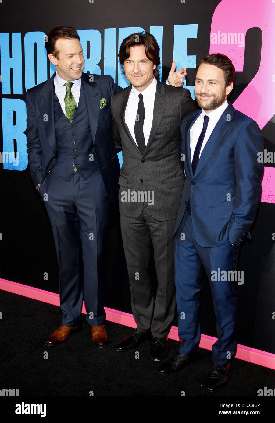 Jason Sudeikis, Jason Bateman and Charlie Day at the Los Angeles ...