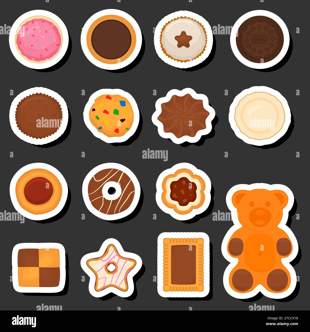 Ingredients christmas new year Stock Vector Images - Alamy