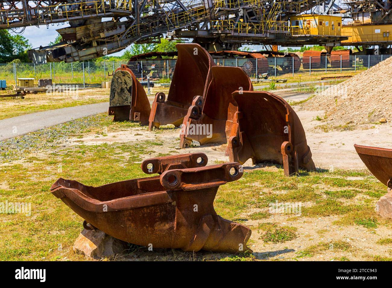 Mining Technology Park near Grosspoesna Stock Photo - Alamy