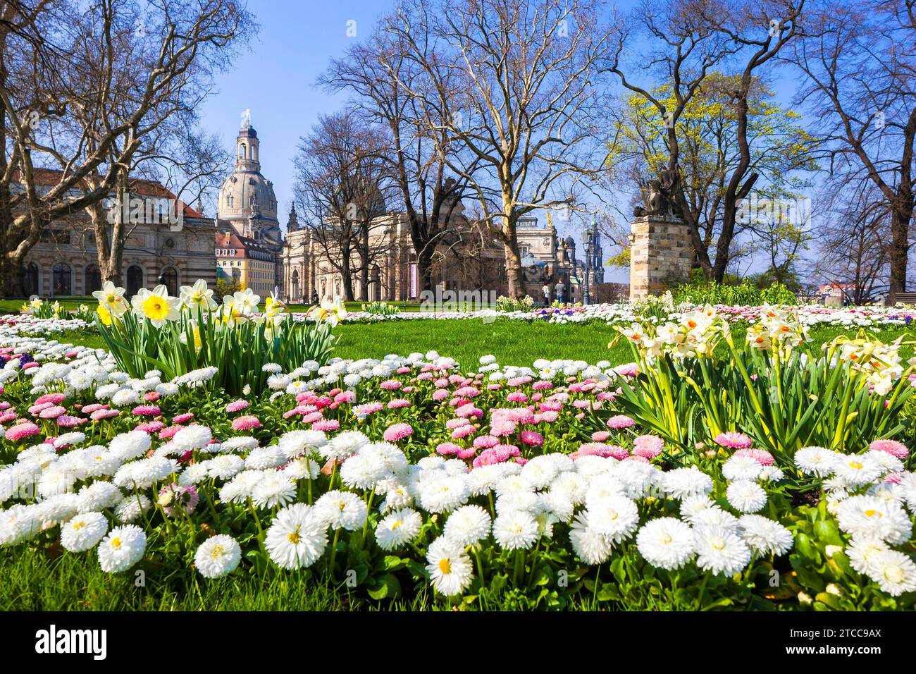 The Bruehlsche Terrasse is an architectural ensemble and a tourist ...
