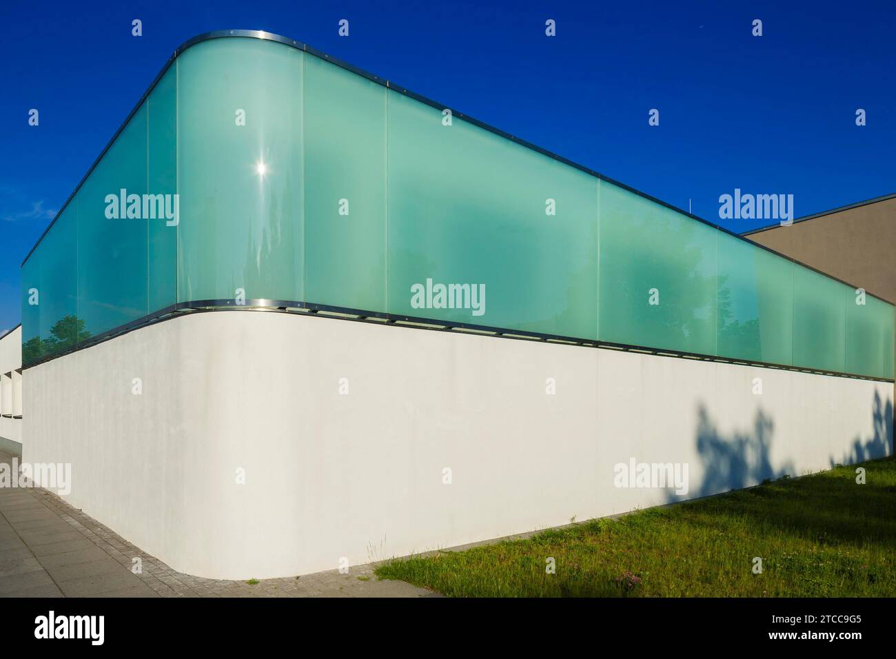 Libraries at the Bauhaus Dessau Stock Photo - Alamy