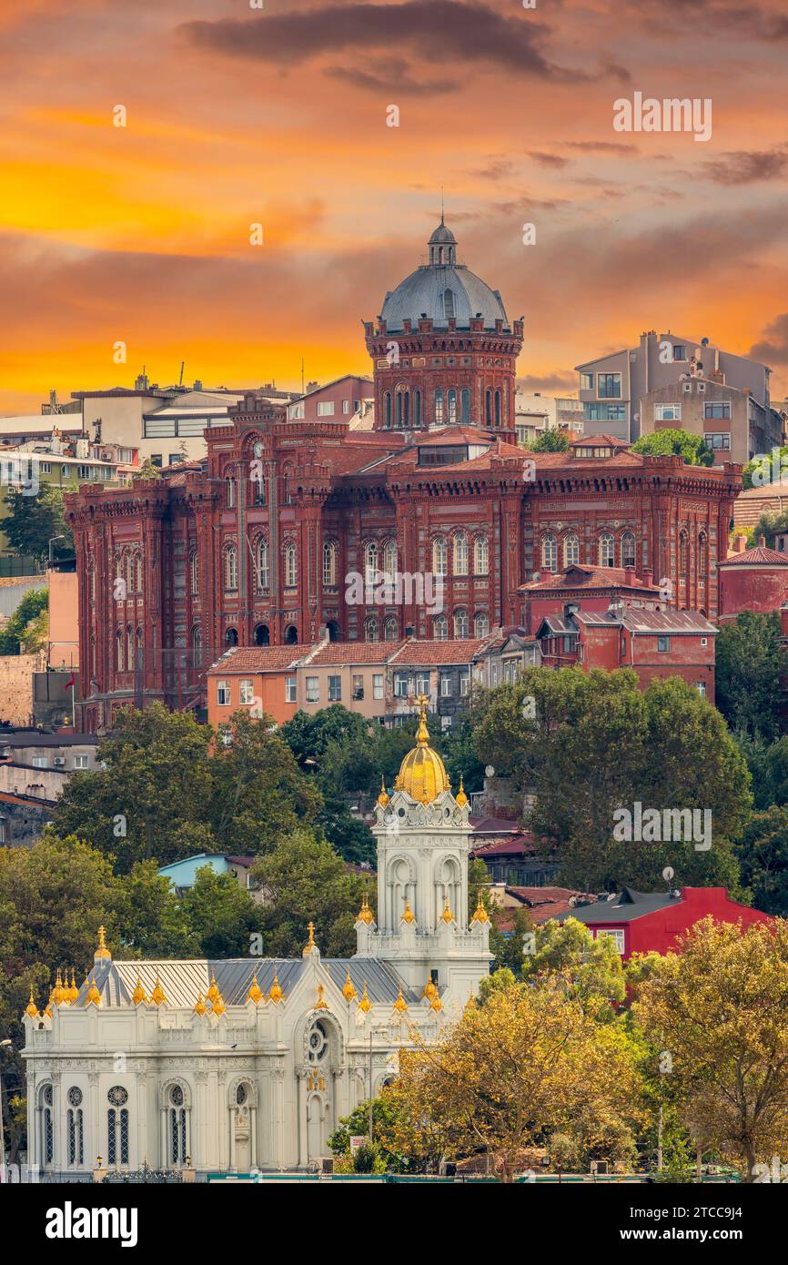 Fener Greek Boys High School Phanar Greek Orthodox College) and Sveti ...
