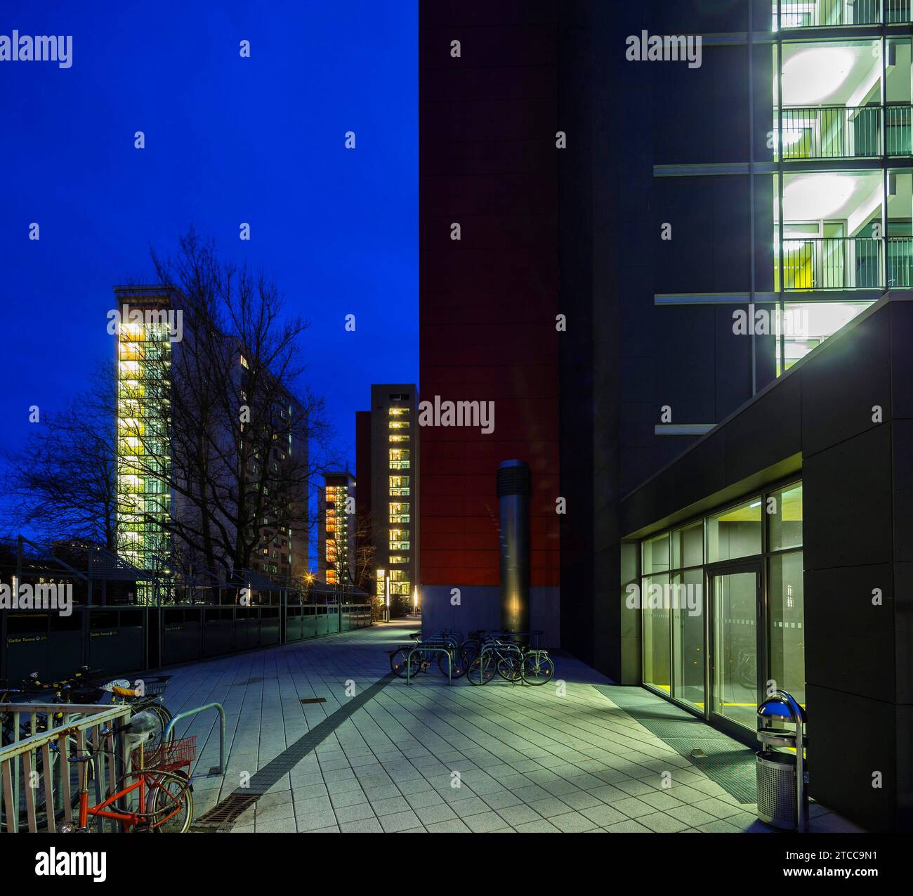 Student residences in Dresden Stock Photo - Alamy