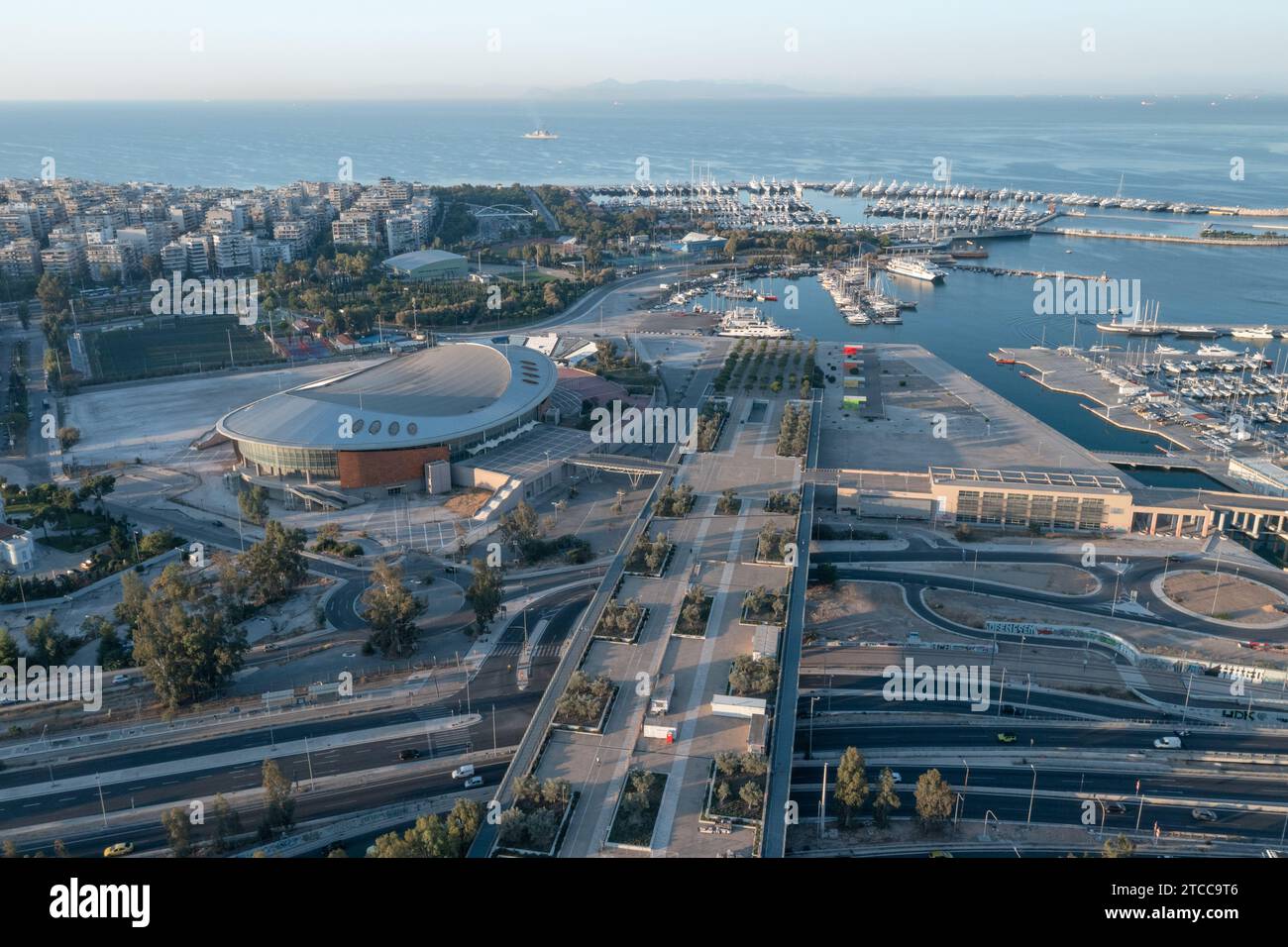 Athens Coastline and Explanada Vista Stock Photo - Alamy
