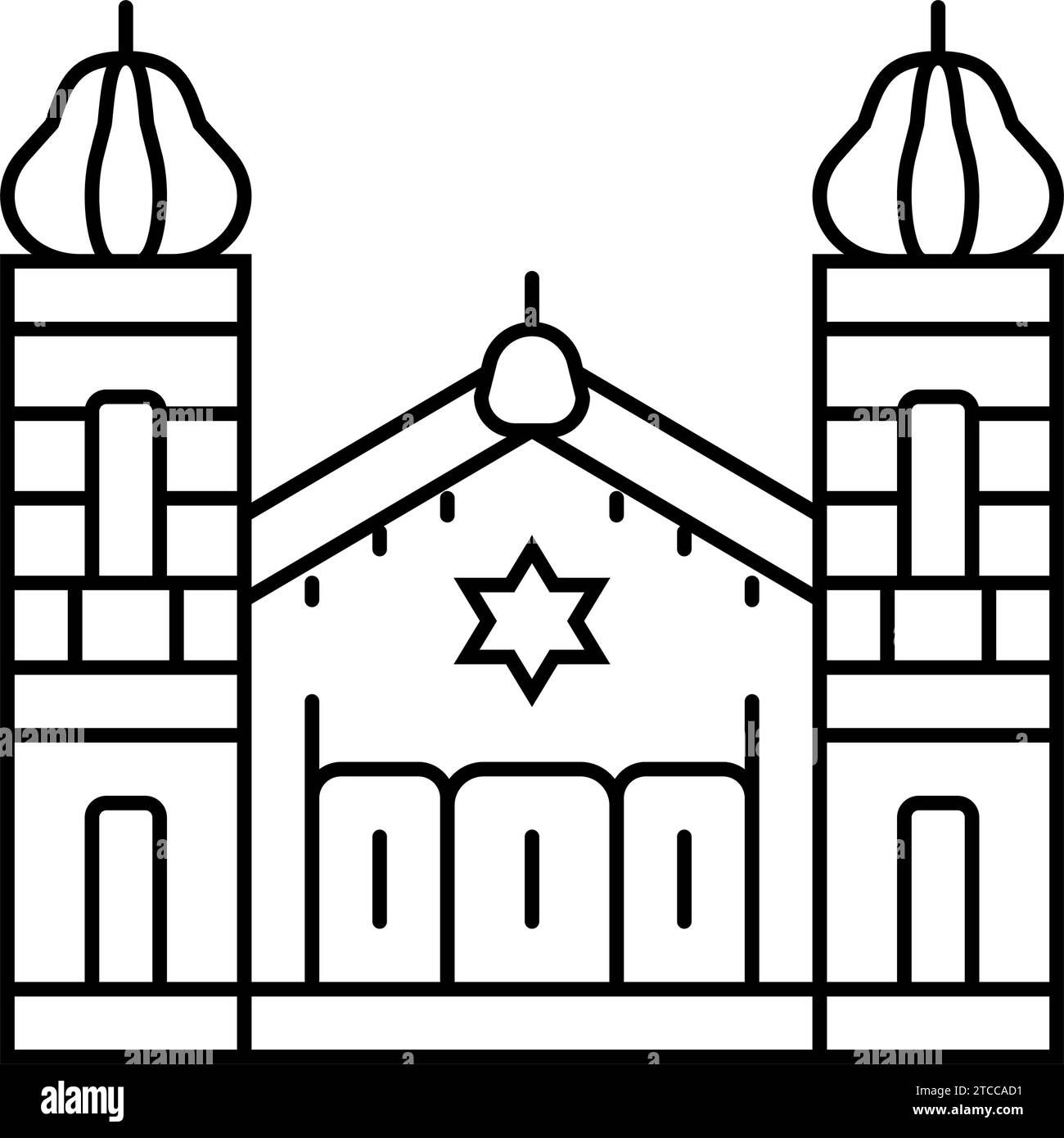 Jewish Temple Clipart Black And White Old Engraved Illustration Of The