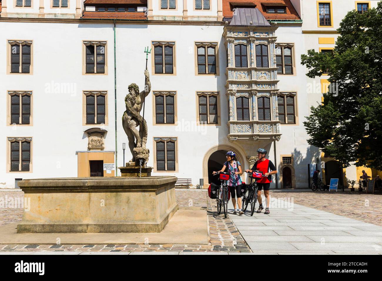 Elbe Cycle Route Stock Photo - Alamy