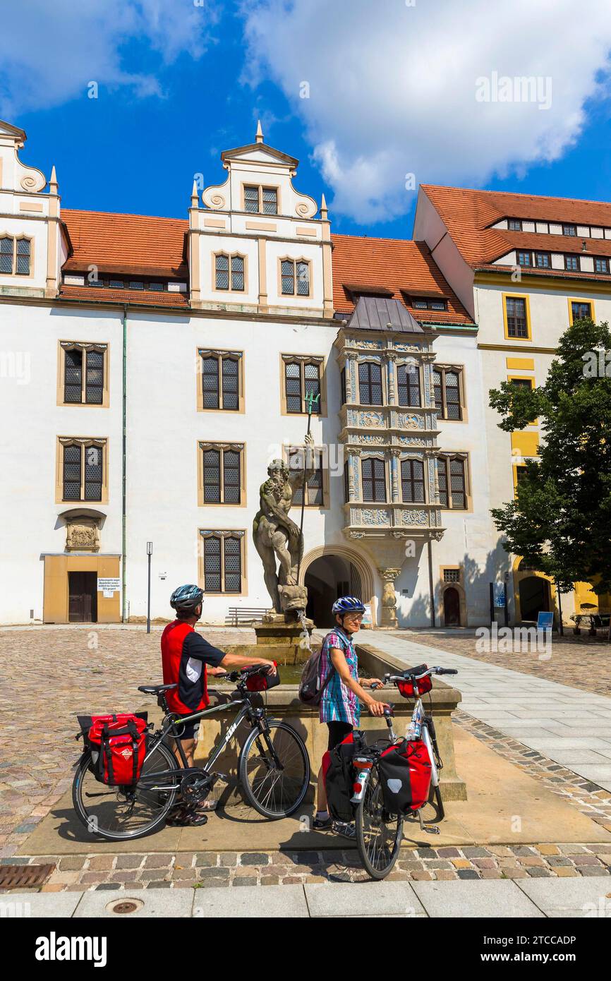 Elbe Cycle Route Stock Photo - Alamy