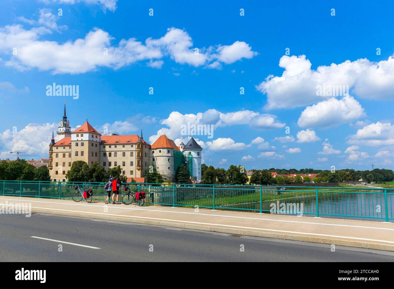 Elbe Cycle Route Stock Photo - Alamy