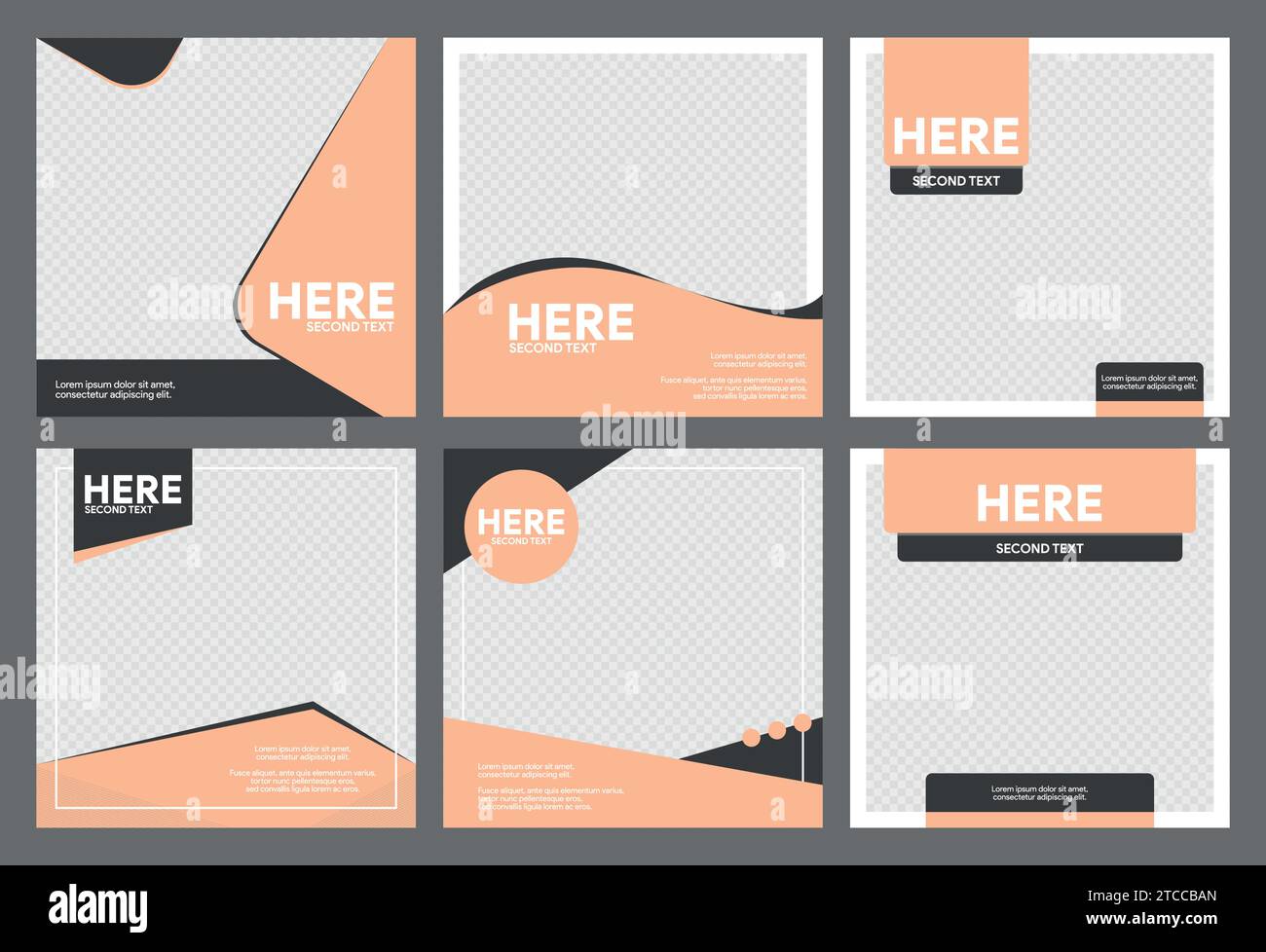 Copy space on minimal Stock Vector Images - Alamy