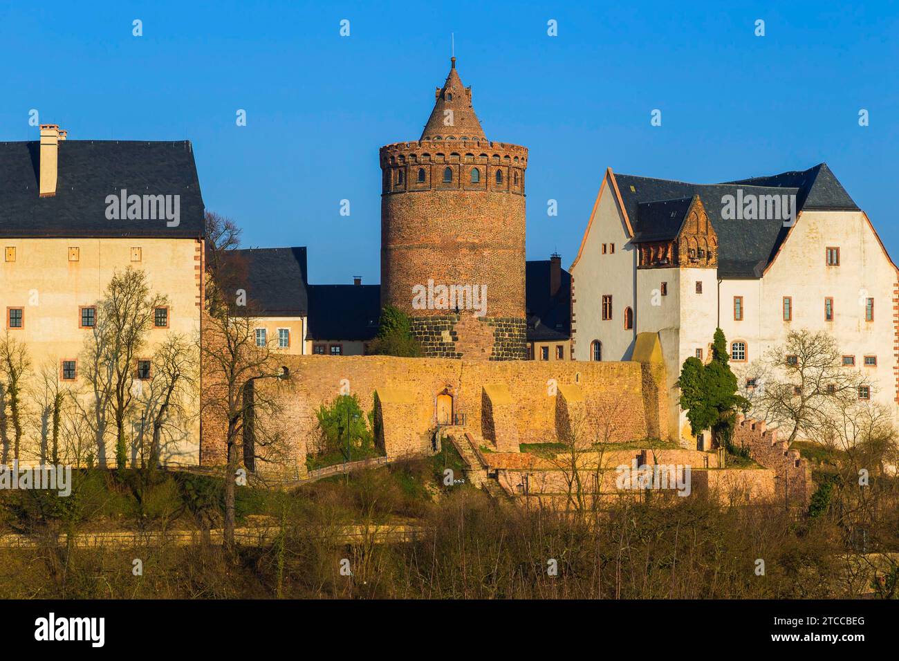Leisnig Mildenstein Castle Stock Photo - Alamy