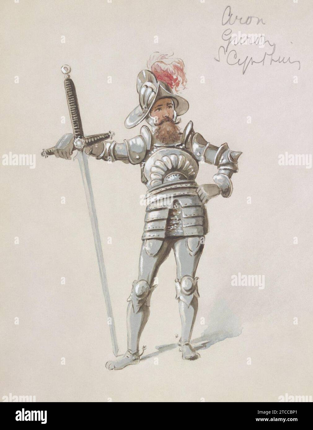 Wilhelm - Costume design for Arac, Gunon, and Scynthius (Princess Ida ...