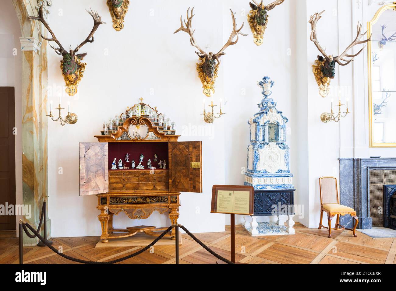 Interior of moritzburg castle hi-res stock photography and images - Alamy