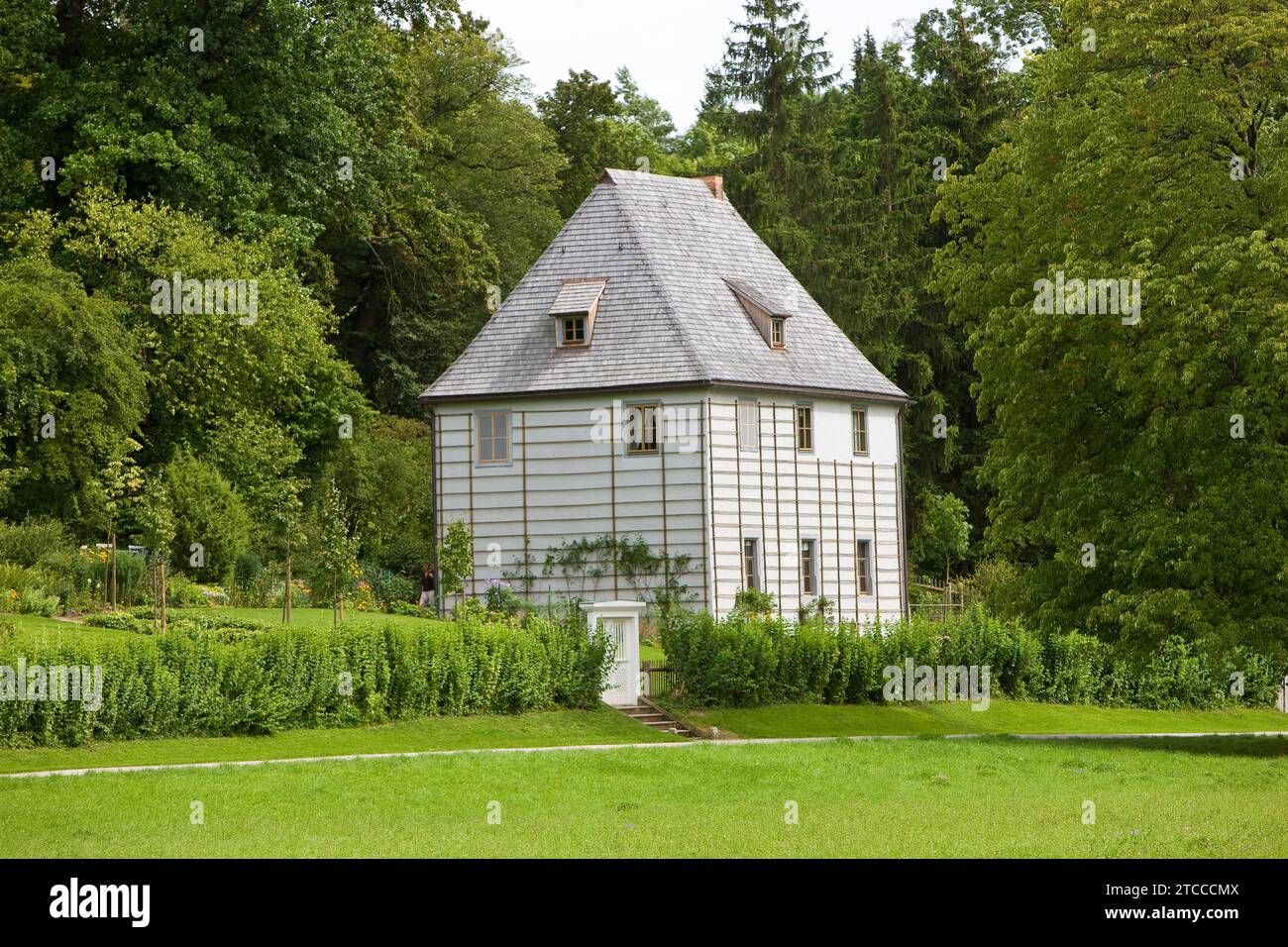 Goethe's summer house in the park on the Ilm in Weimar was a place ...