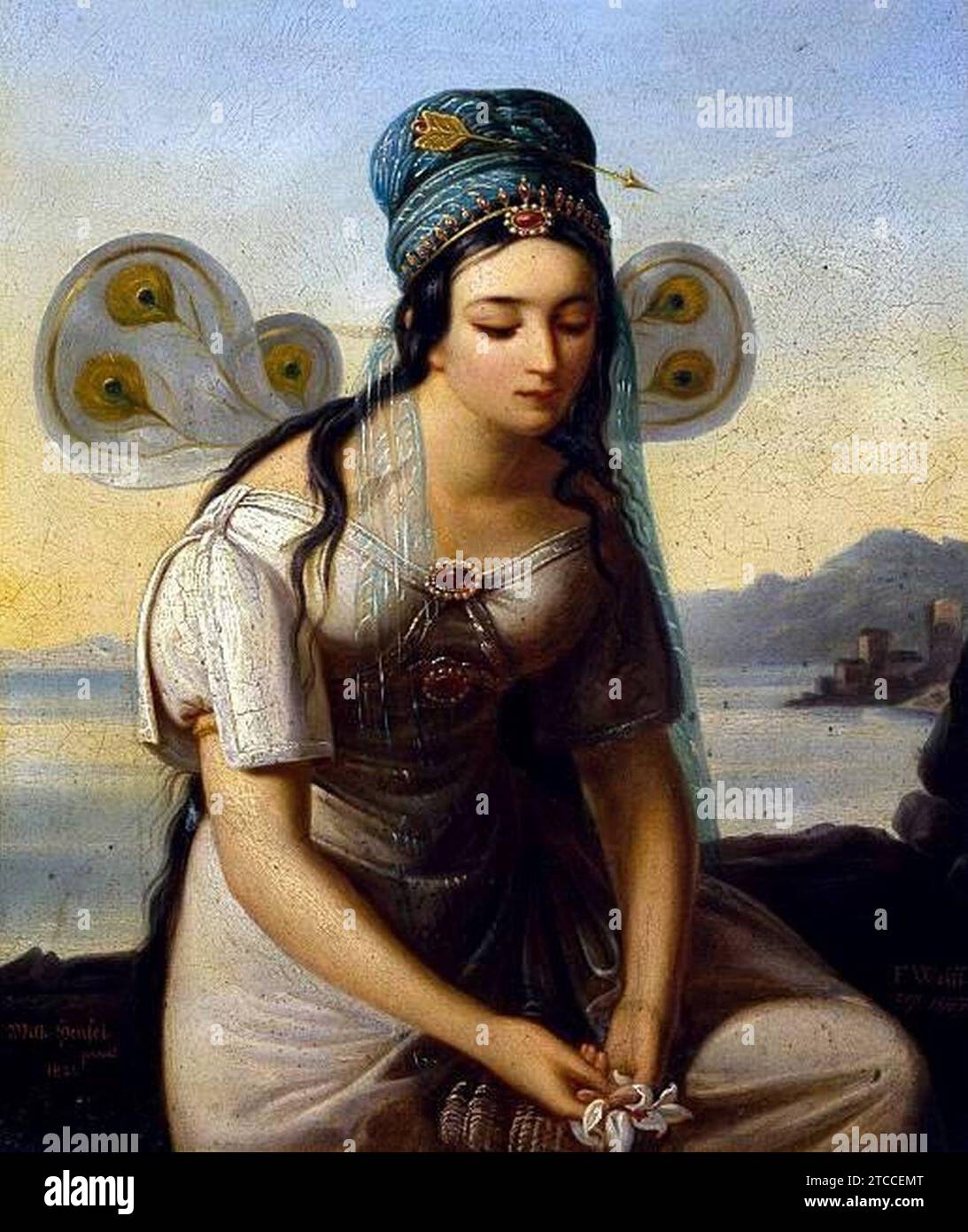 Wilhelm Hensel - Portrait of Princess Elisa Radziwill dressed as the ...