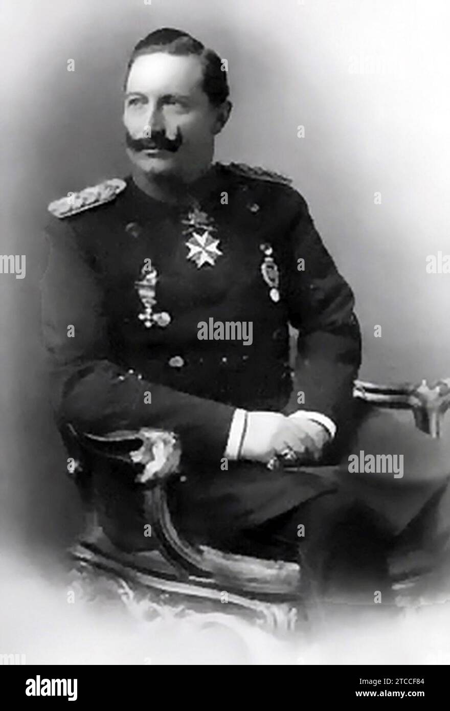 Wilhelm II of Germany Stock Photo - Alamy