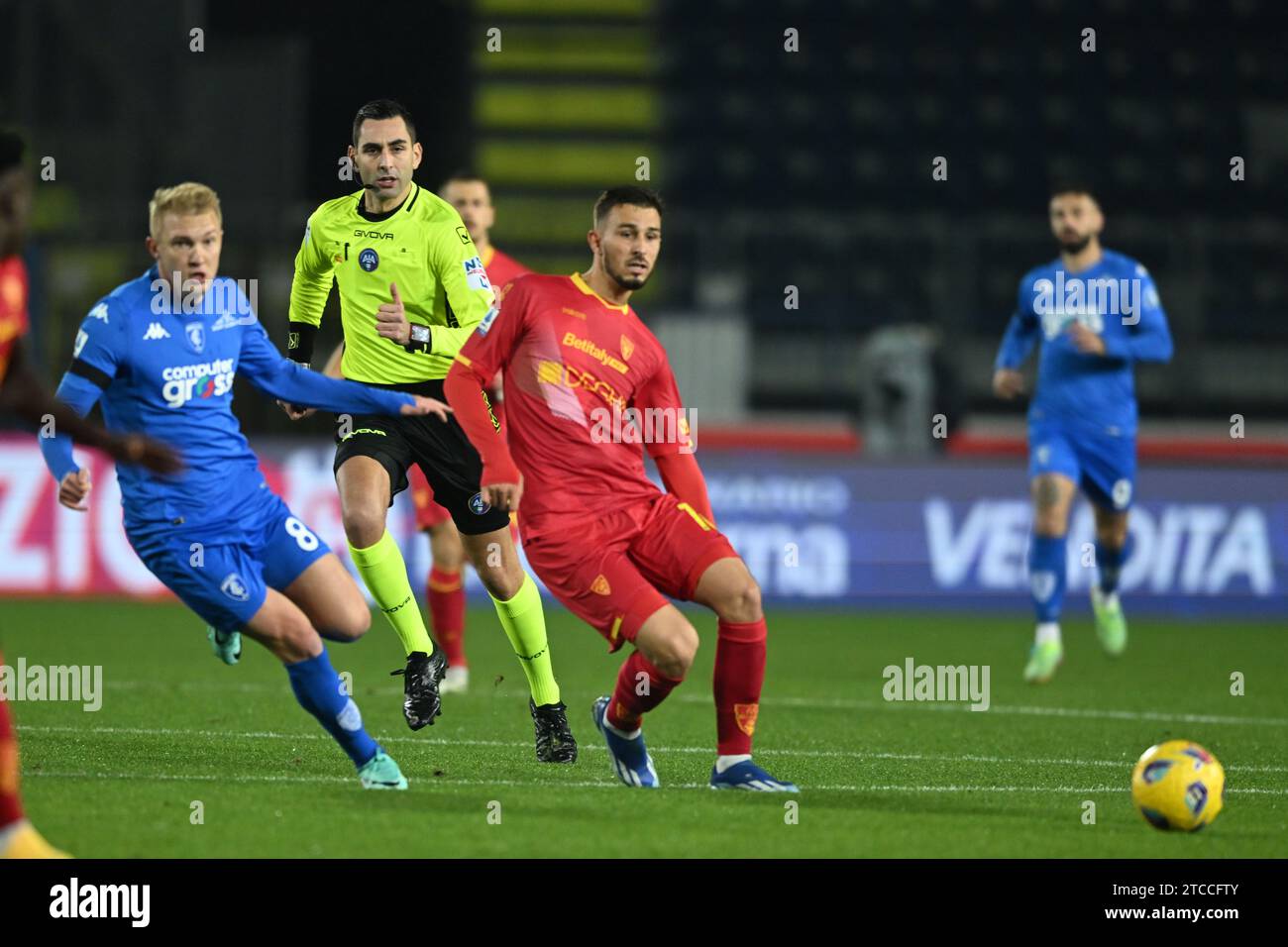 Oudin Remi (Lecce)Viktor Kovalenko (Empoli) during the Italian "Serie A ...