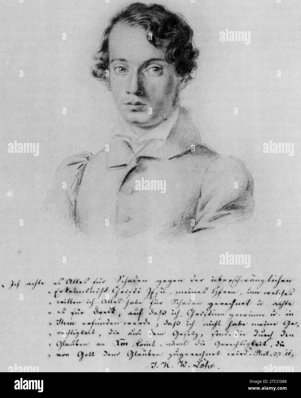 Wilhelm Loehe (1833 Stock Photo - Alamy