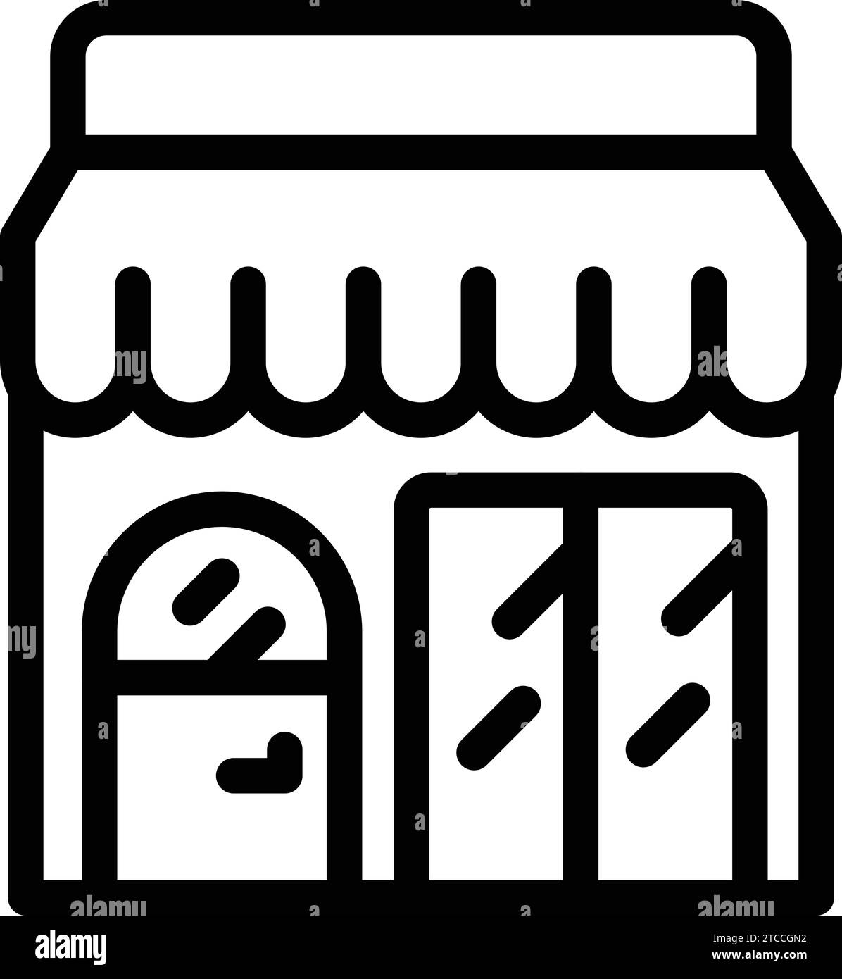 Supermarket establishment Stock Vector Images - Alamy