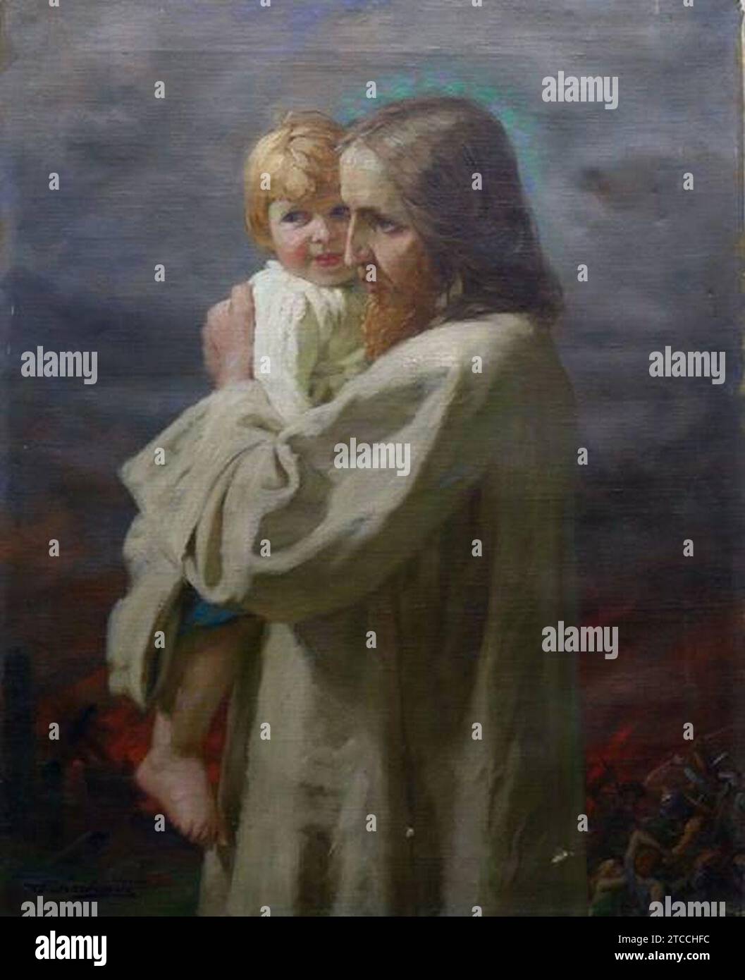 Wilhelm Schade - Zuflucht 1923 Stock Photo - Alamy