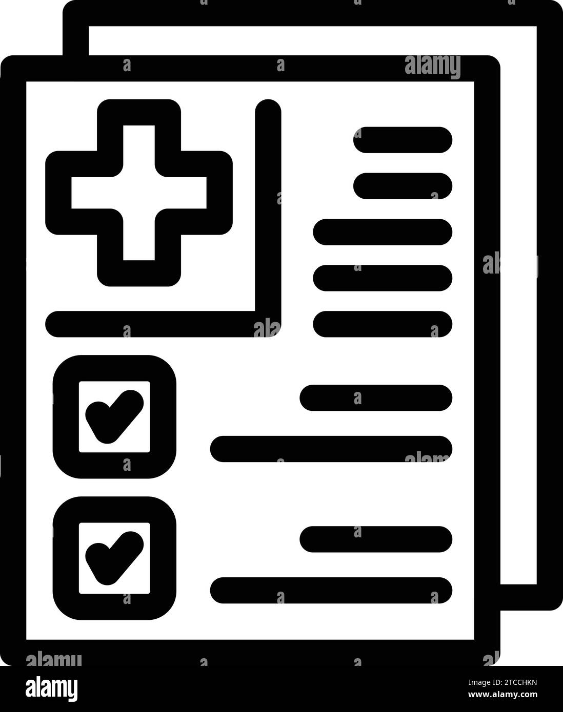 Healthcare monitoring report icon outline vector. Tracking body ...