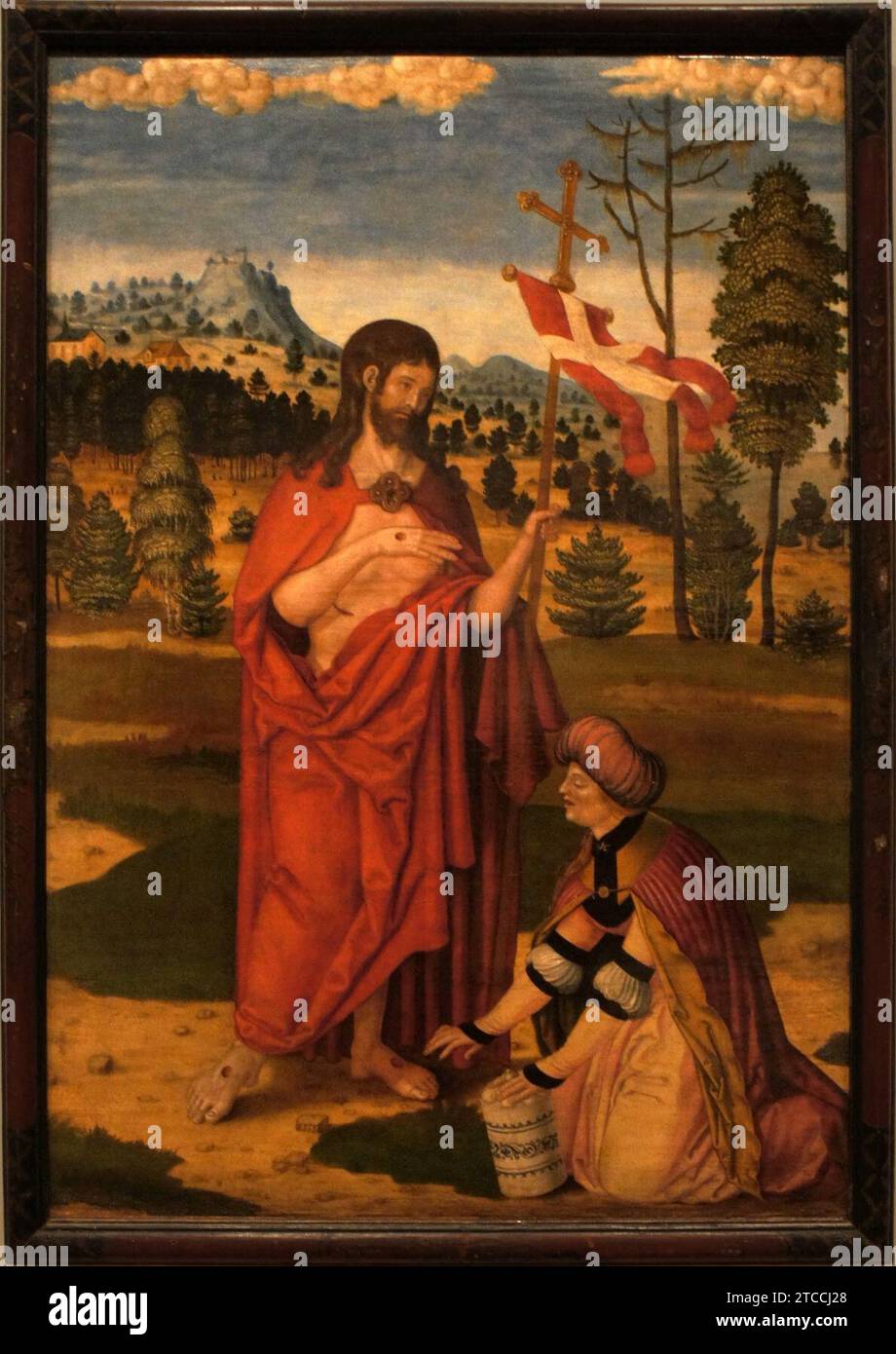 Wilhelm Stetter Apparition du Christ Marie Magdeleine 0627 Stock Photo ...