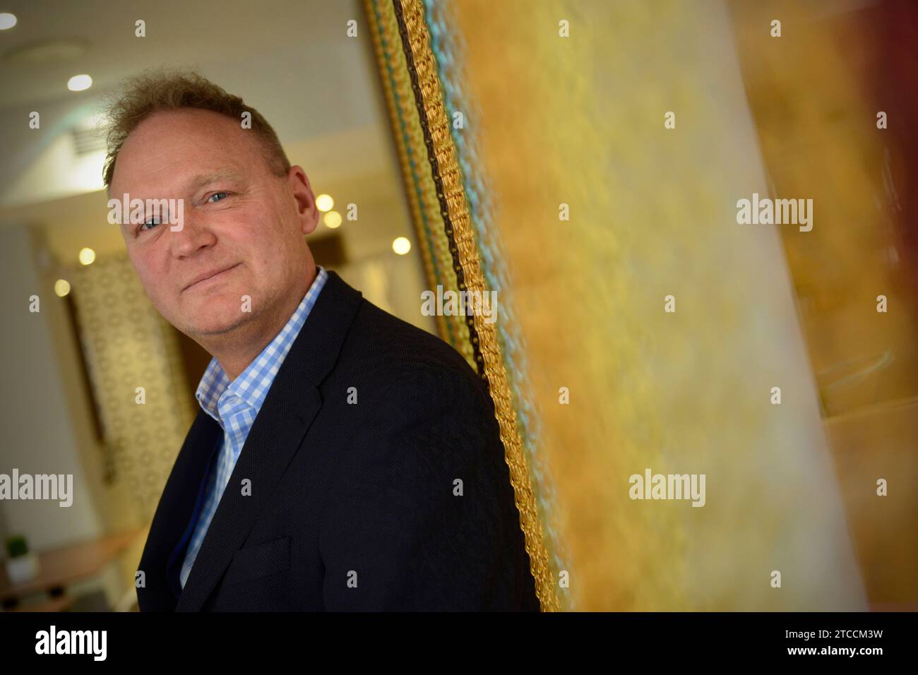 Madrid, 10/21/2016. Interview with Andy Buck, world leader in British ...