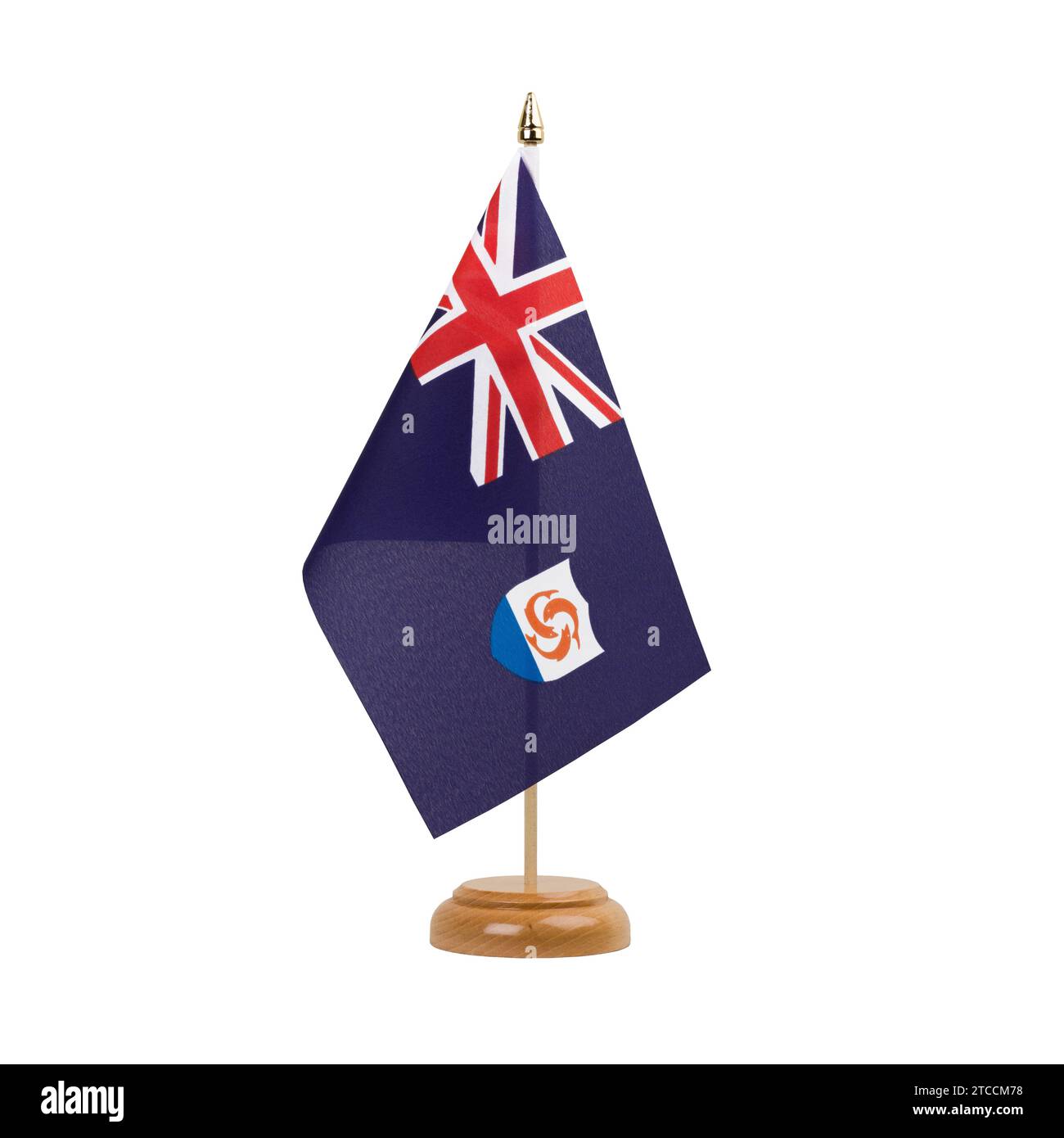 Official flag of anguilla hi-res stock photography and images - Alamy