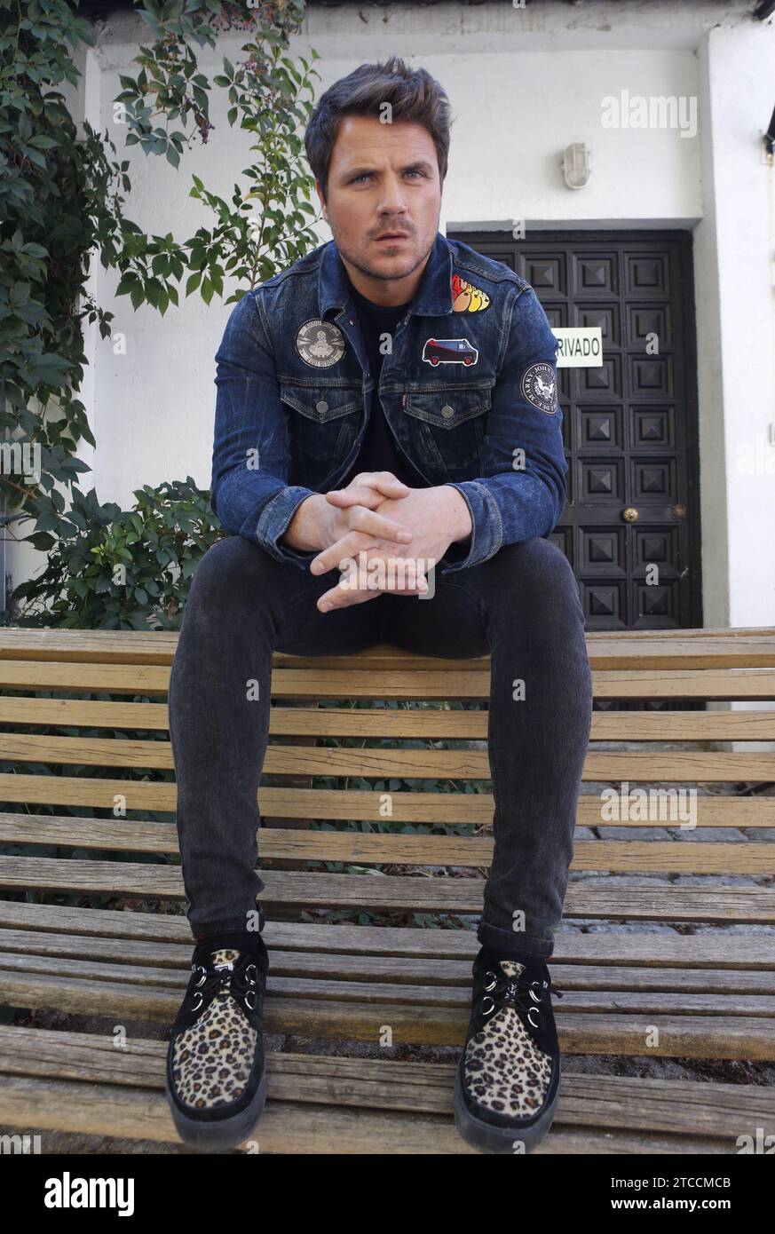 Madrid, 09/21/2016. Interview with the singer Dani Martín. Photo: Jaime ...