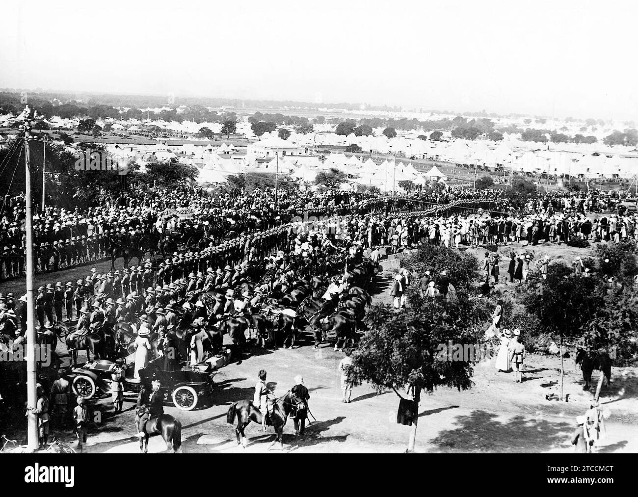 Delhi durbar 1911 hi-res stock photography and images - Alamy