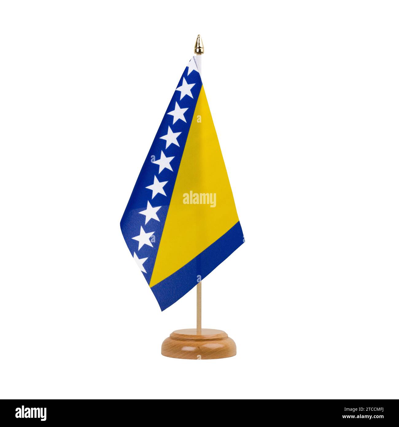 Official flag of bosnia Cut Out Stock Images & Pictures - Alamy