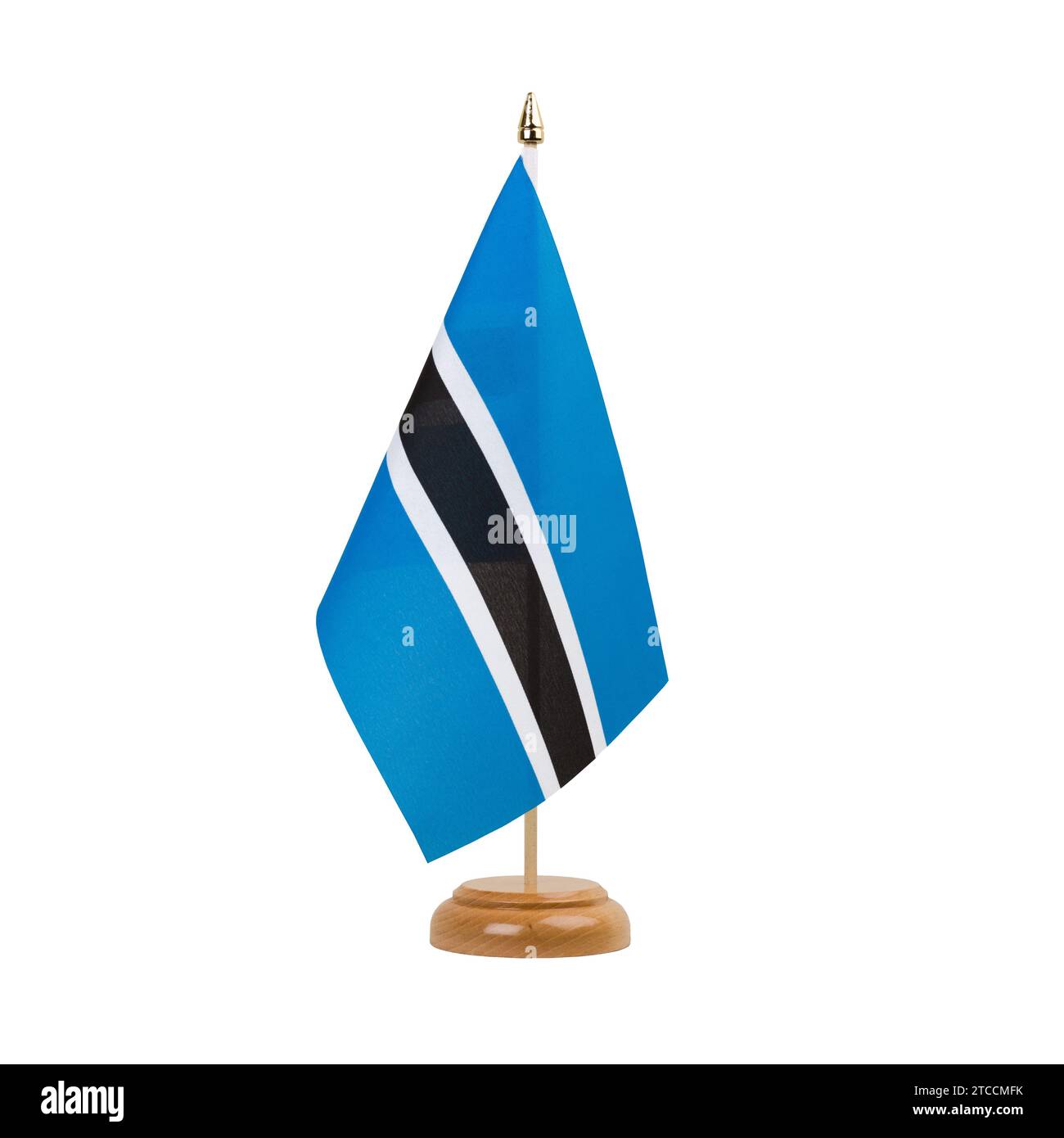 Botswana flagpole symbol hi-res stock photography and images - Alamy