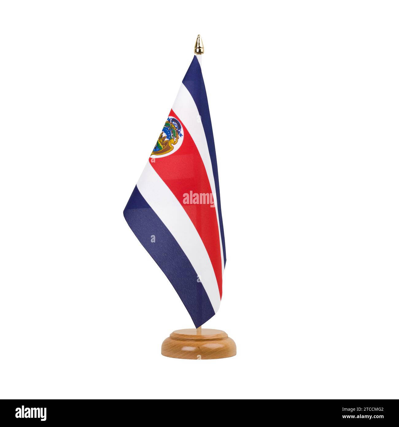 Costa Rica Flag Stock Photo - Alamy