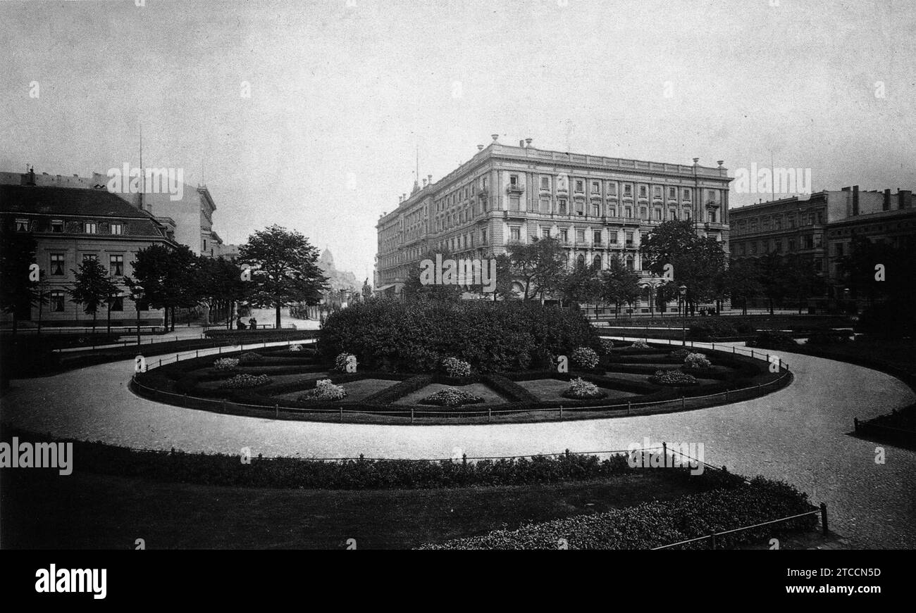 Wilhelmplatz, Berlin 1886 Stock Photo - Alamy