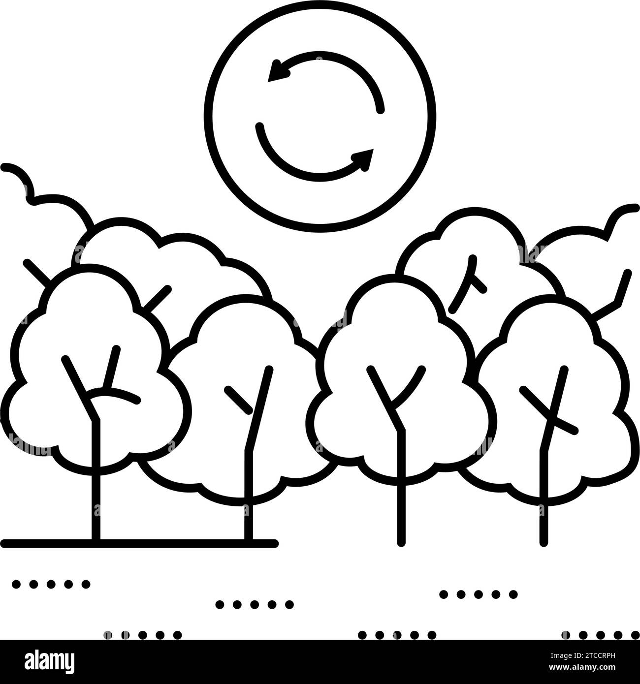 Ecosystem restoration Stock Vector Images - Alamy