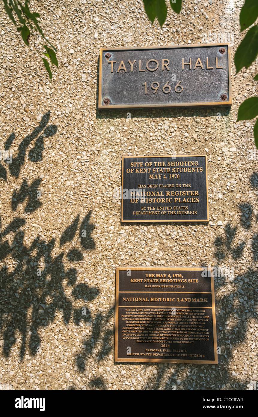 The May 4th Memorial at Kent State University Stock Photo - Alamy