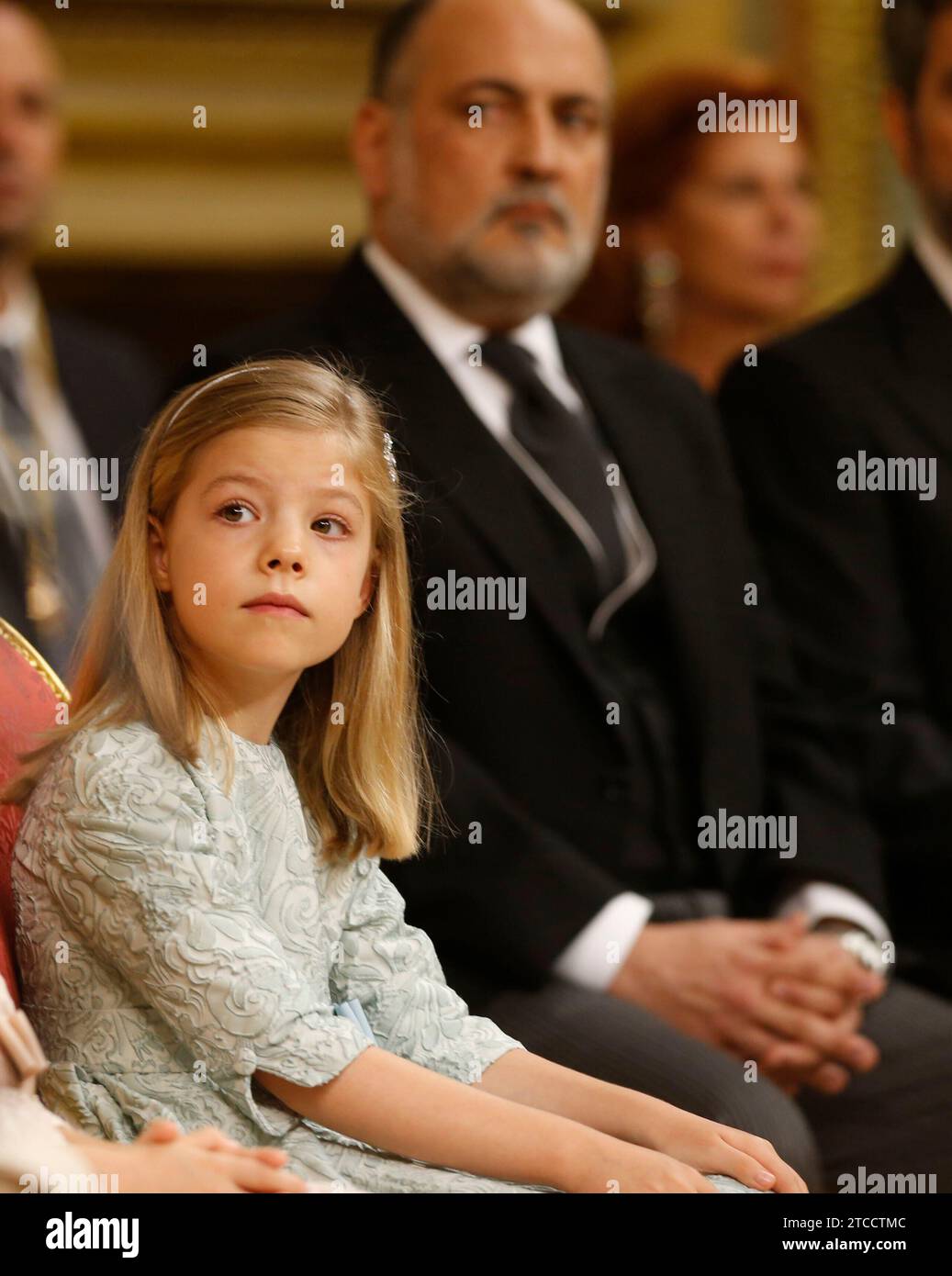 Madrid 06-19-2014 Proclamation of Felipe VI interior of the Congress of ...
