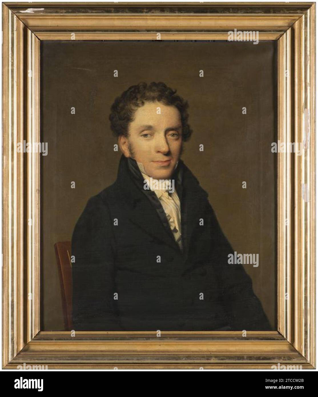 Willem Bartel van der Kooi - Portret van Mr. Simeon Petrus van Idsinga ...