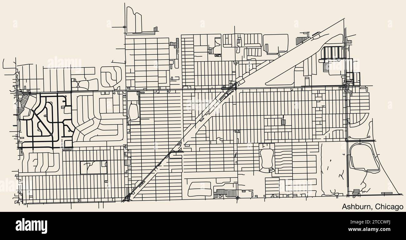 Ashburn map Stock Vector Images - Alamy