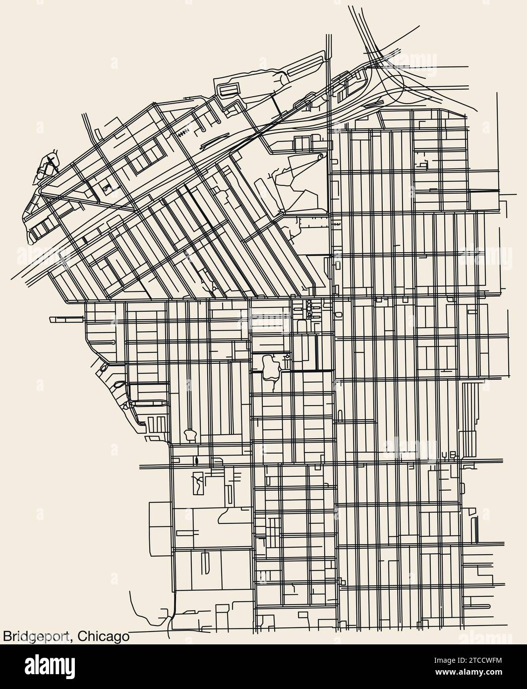 Bridgeport Chicago Map at Daniel Shears blog
