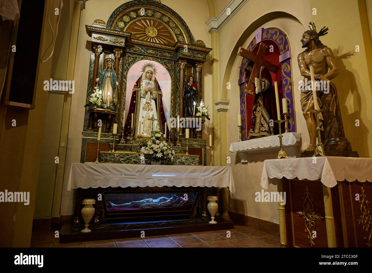 Villaverde Alto (Madrid), 07/10/2018. Saint Andrew Parish. Temple from ...