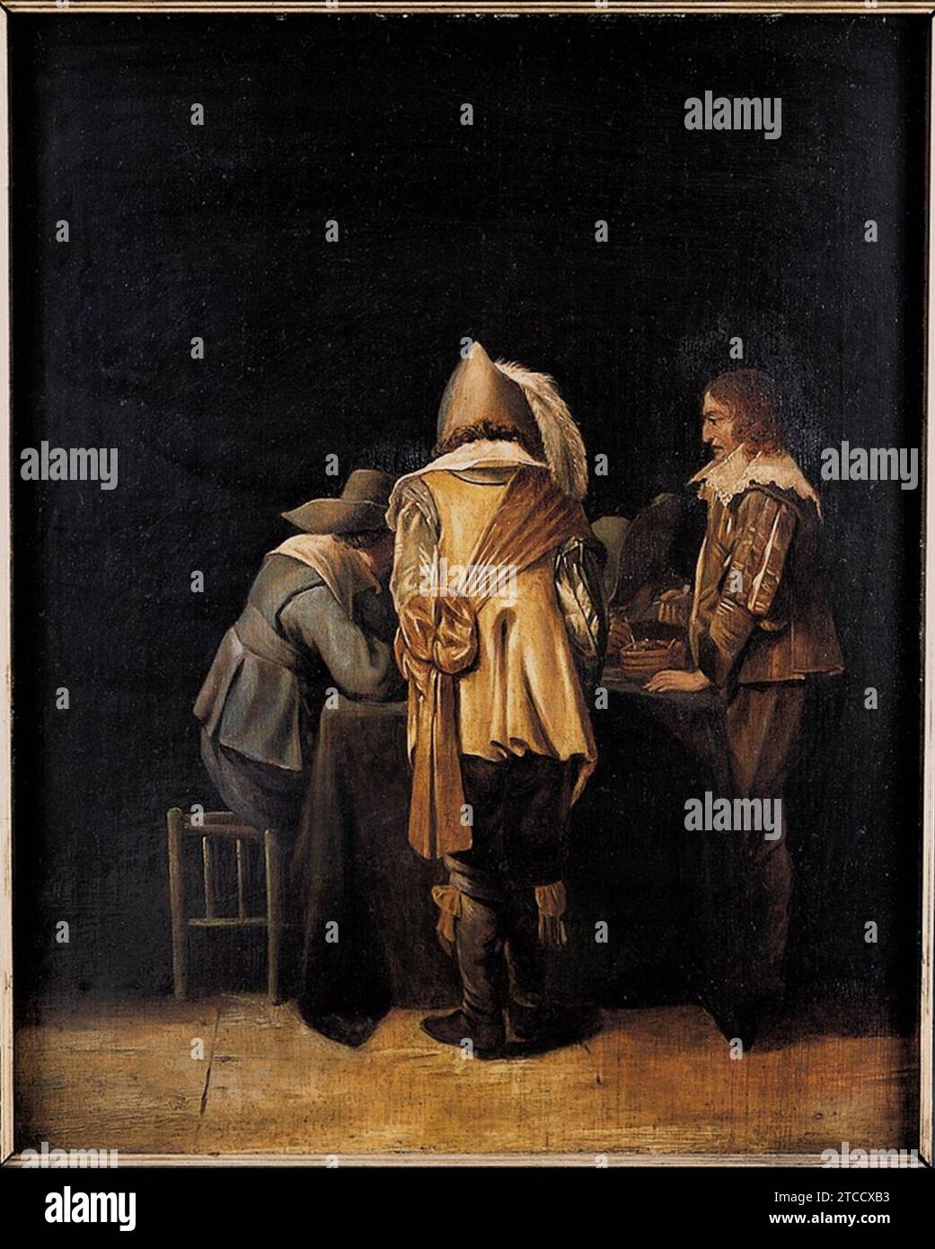 Willem Cornelisz Duyster - Four Officers Tric-Trac, XXXXII.B.62 Stock ...