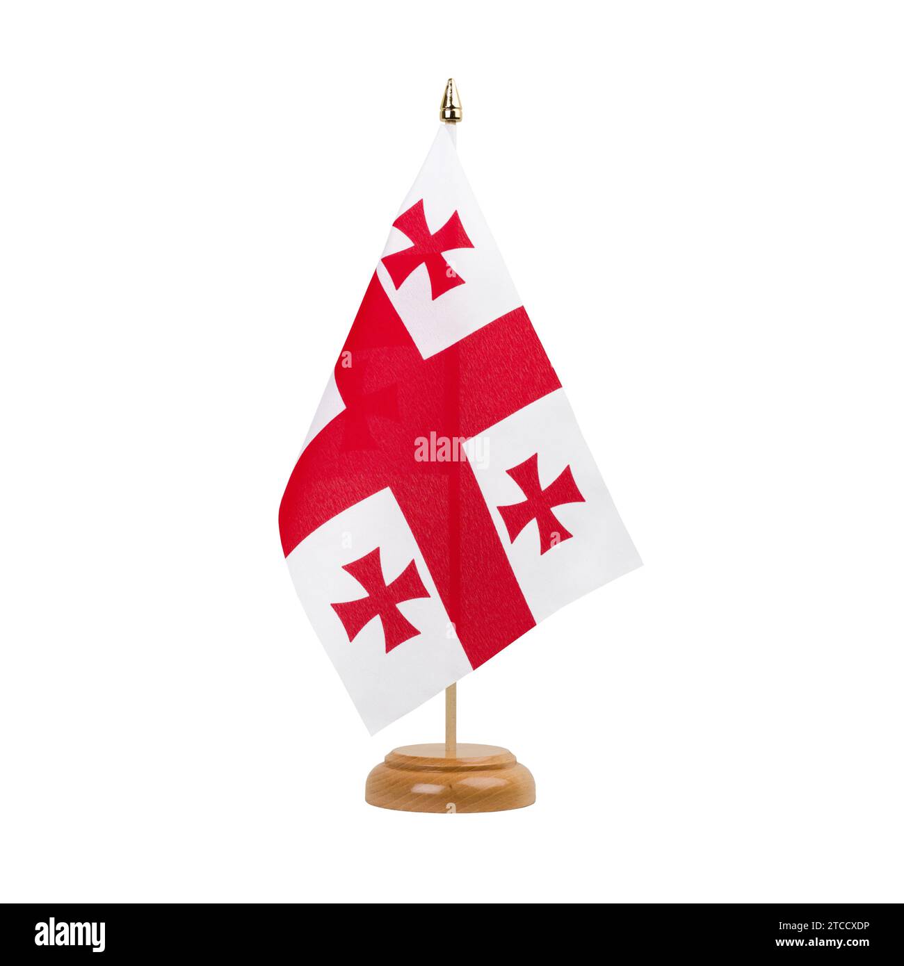 Georgia flag on pole hi-res stock photography and images - Alamy