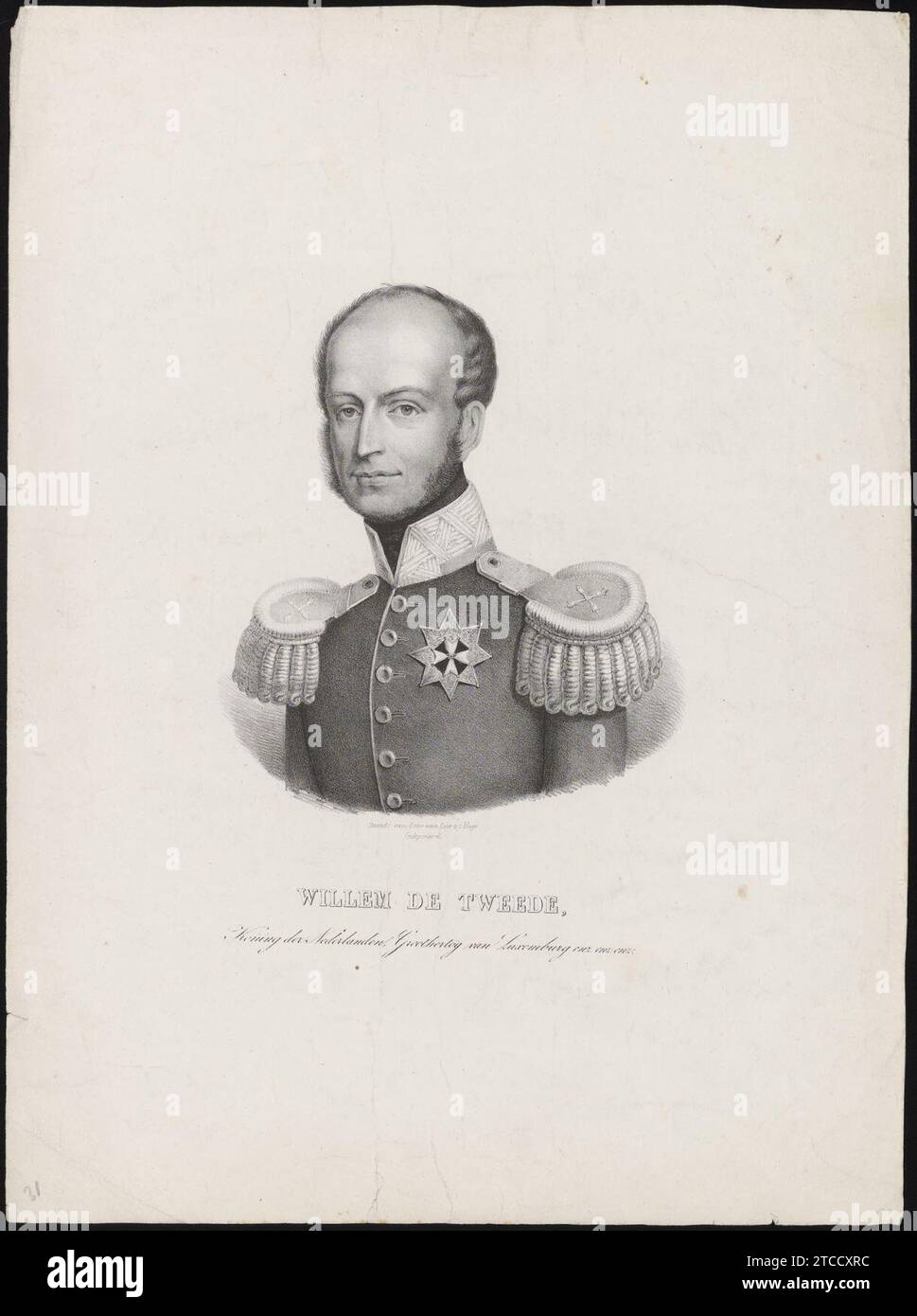 Koning willem de tweede hi-res stock photography and images - Alamy