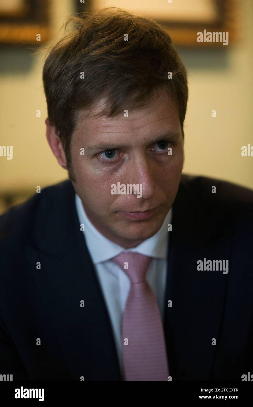 Madrid, 10/21/2016. Interview with the heir to the Crown of Albania ...