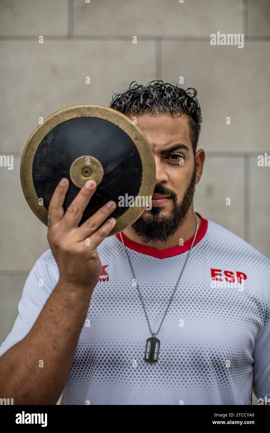 Valencia, 10/13/2016. Interview with Kim López, gold medalist in discus ...