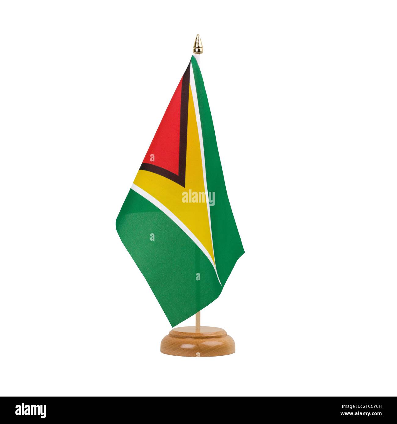 Official flag of guyana Cut Out Stock Images & Pictures - Alamy