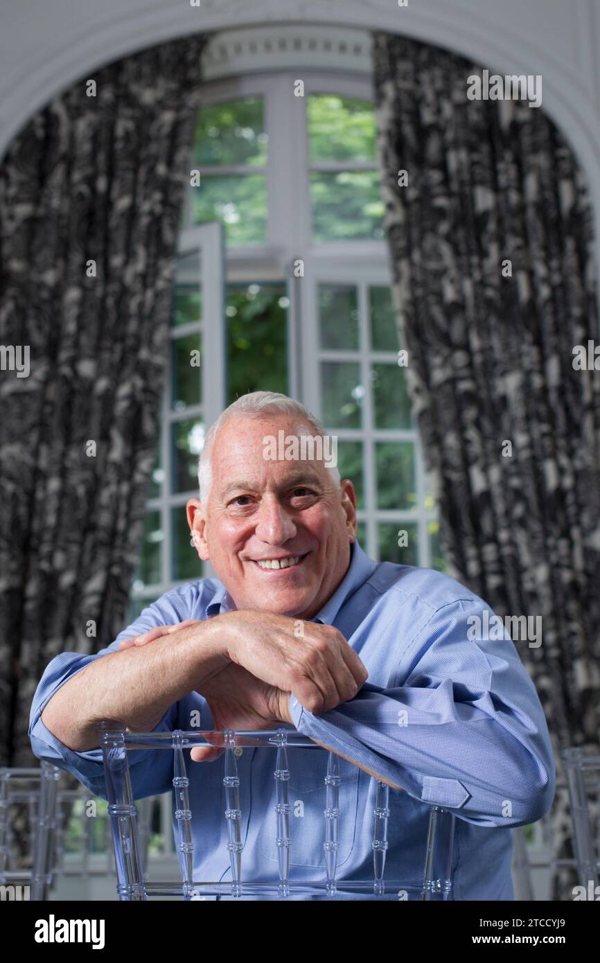Madrid, 06/04/2018. Interview with Walter Isaacson, journalist and ...