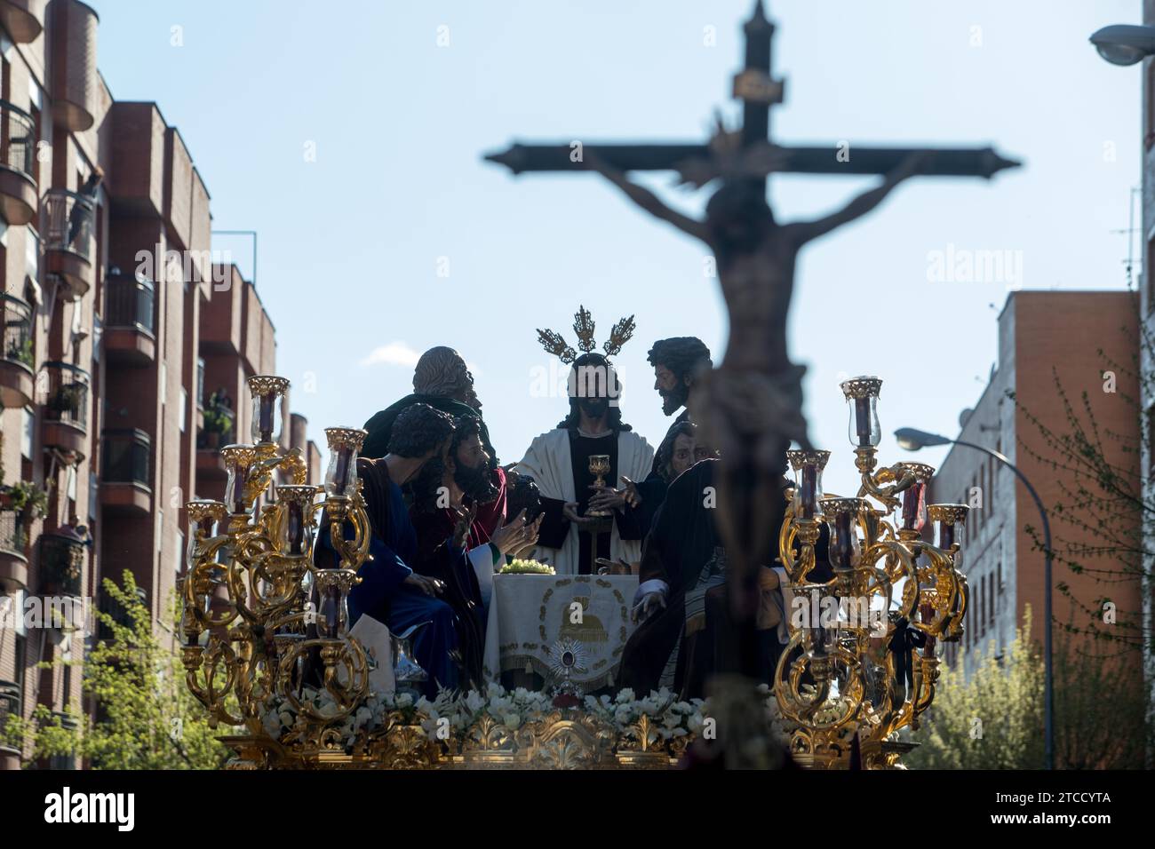 Córdoba, 03/29/2018. Holy Week, Holy Thursday. The brotherhood of the ...
