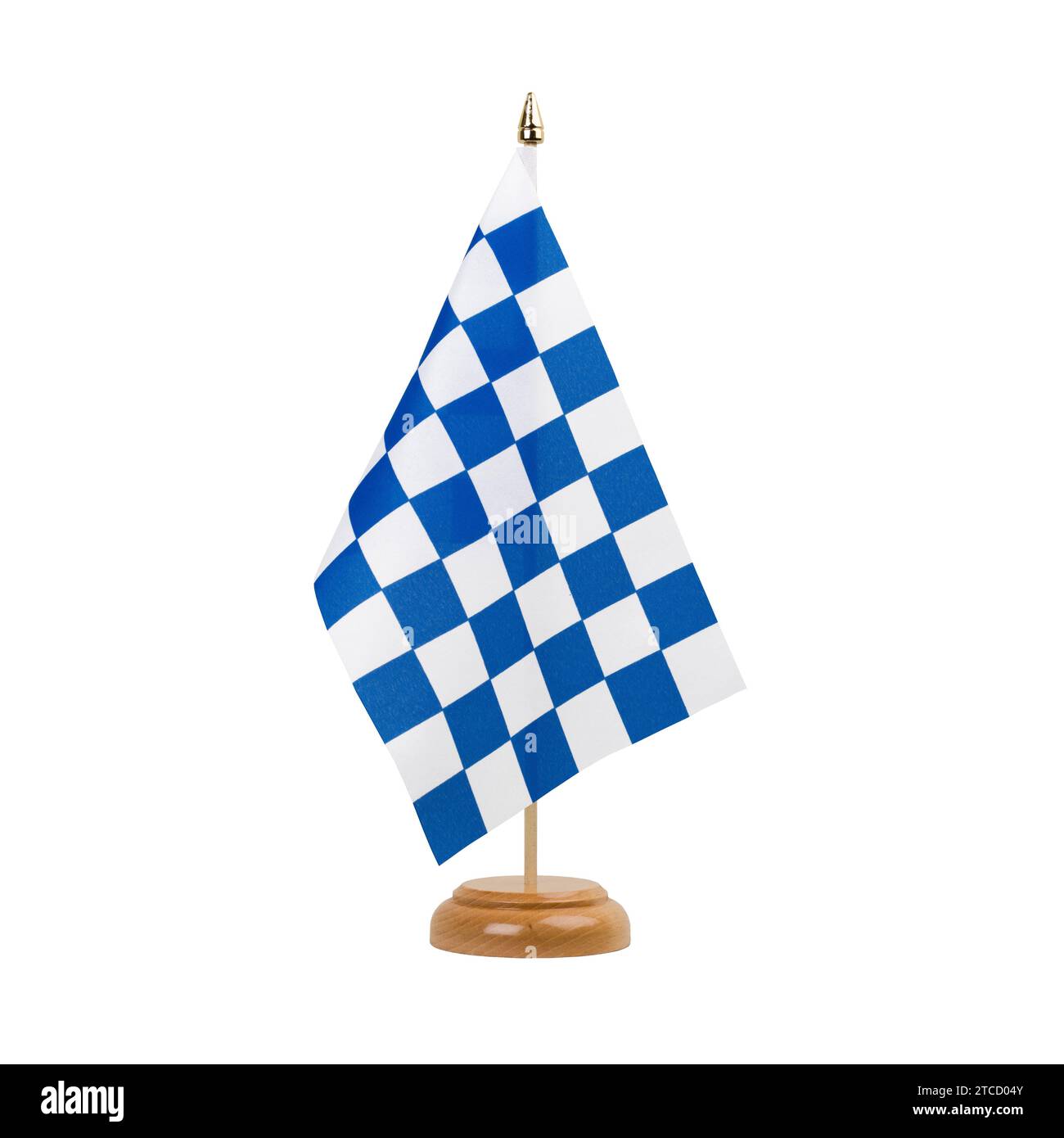 Checkered blue-white Flag Stock Photo - Alamy