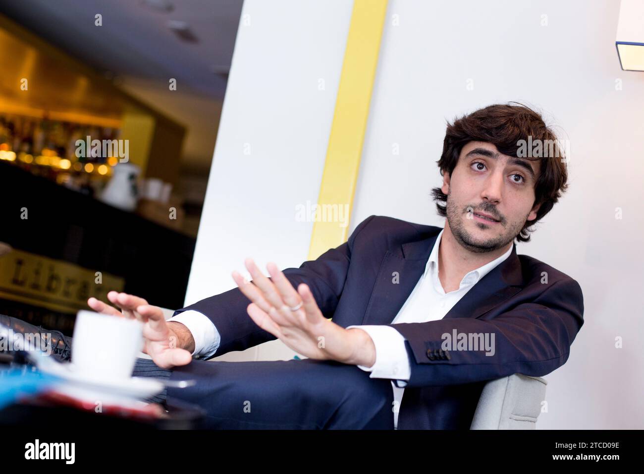 Madrid, 10/20/2015. Interview with Toni Roldán Monés, economist at ...